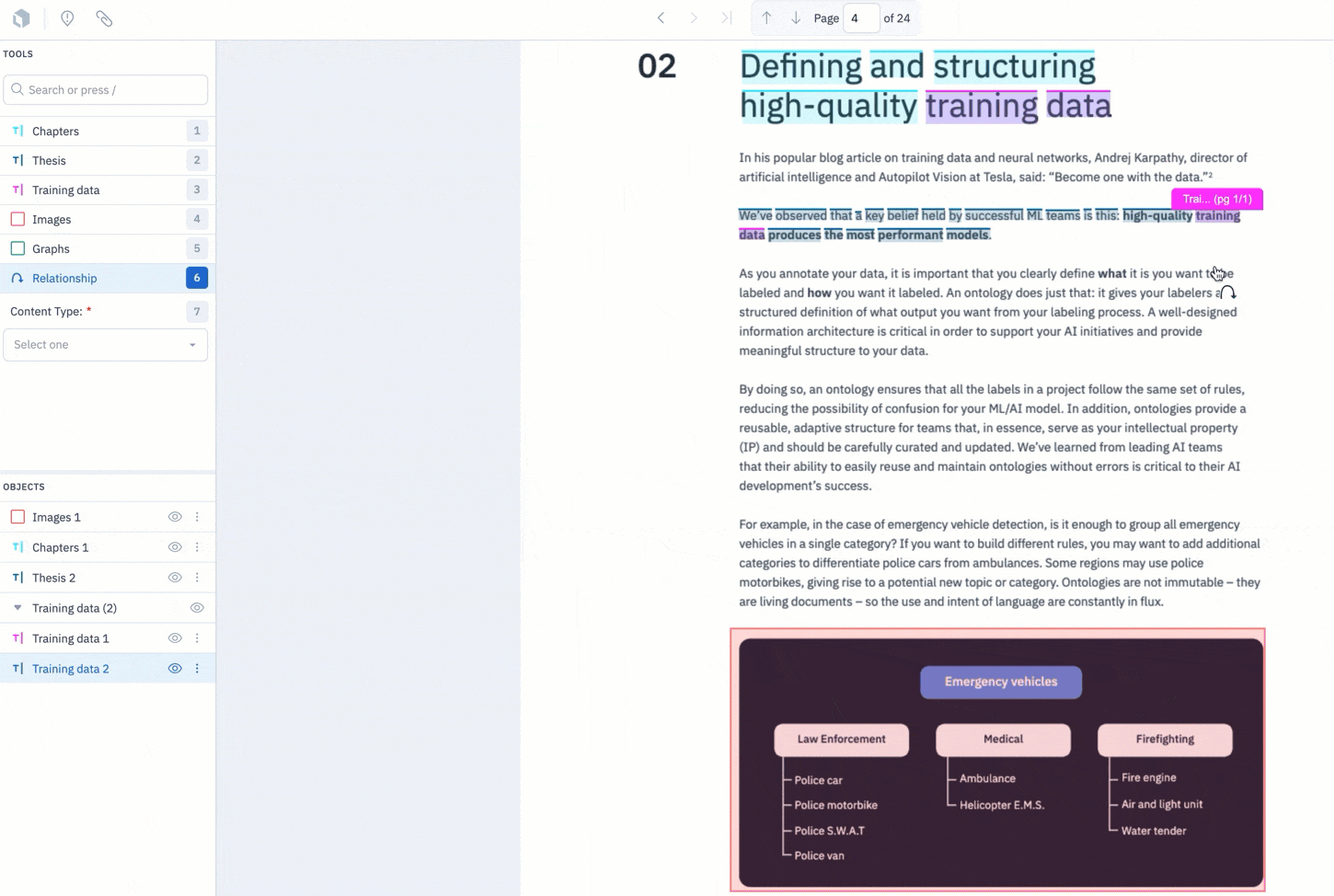 Annotate documents, HTML files, high-resolution pathology slides, and queue & review data better ...